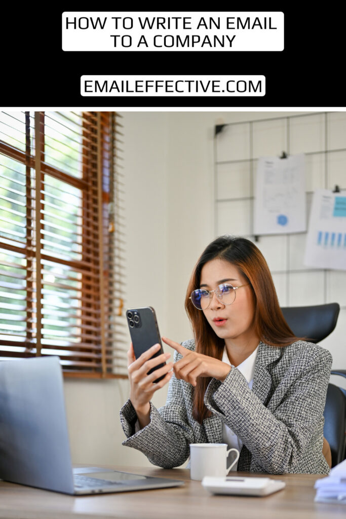 How to Write an Email to A Company