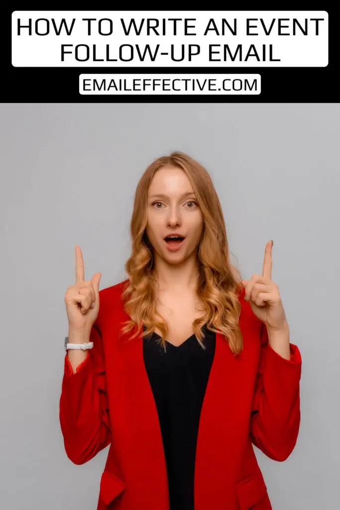 How to Write an Event Follow-Up Email